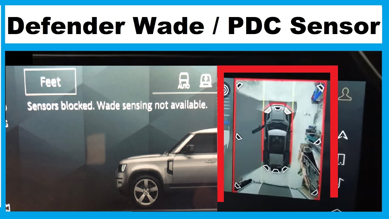 Land Rover Defender L663 Wade Sensor / Parking Sensor Fault Finding ...