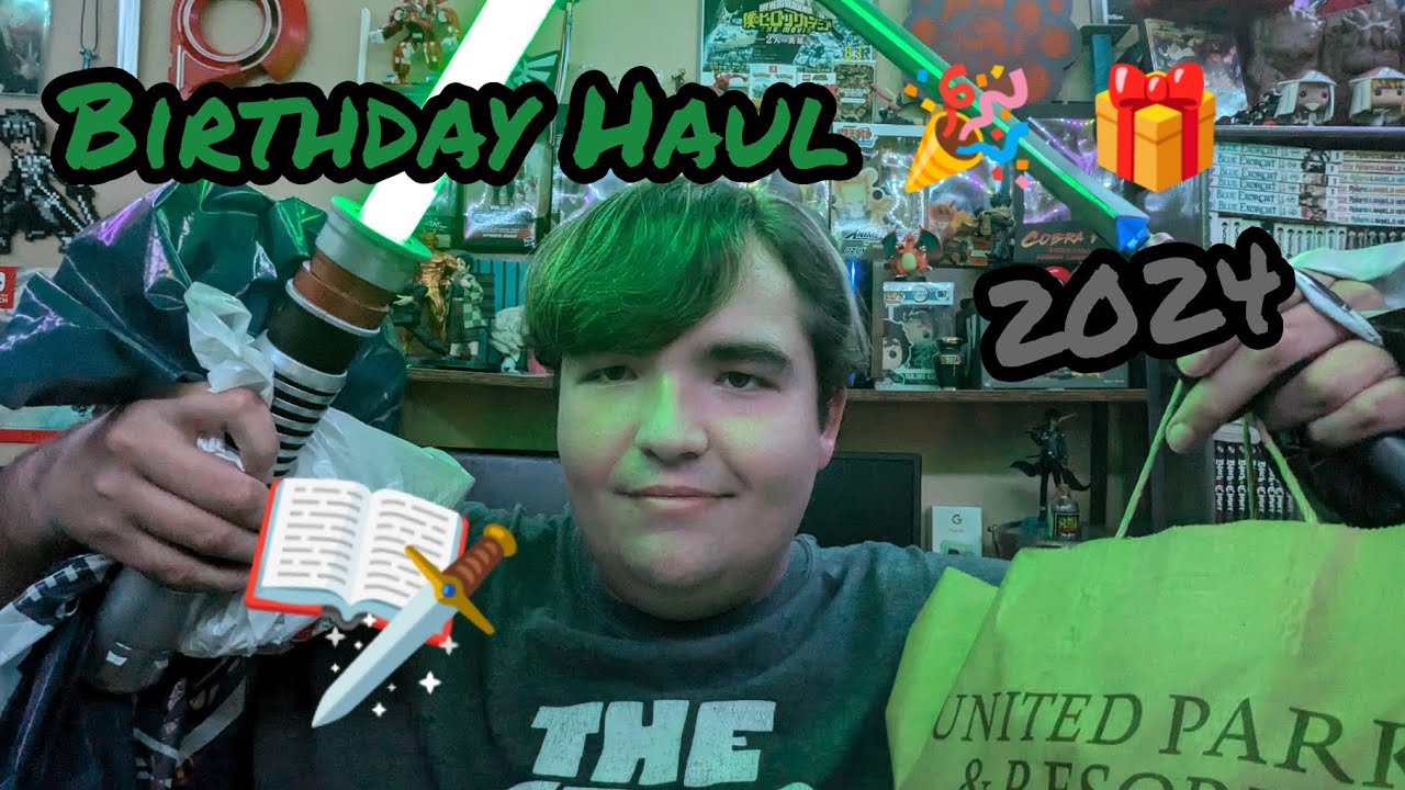 My 23rd Birthday Haul! - YouTube