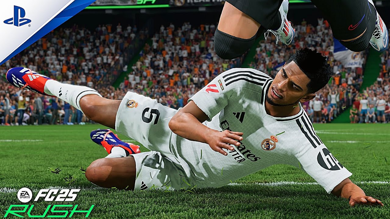Most Brutal Tackle in FC 25 RUSH Mode – Insane Collision! - YouTube