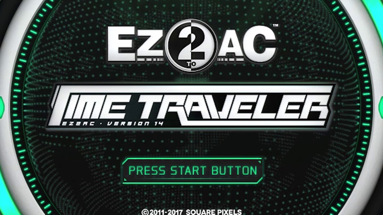 [EZ2AC : TIME TRAVELER] Title Screen (Ver 1.15b) - YouTube