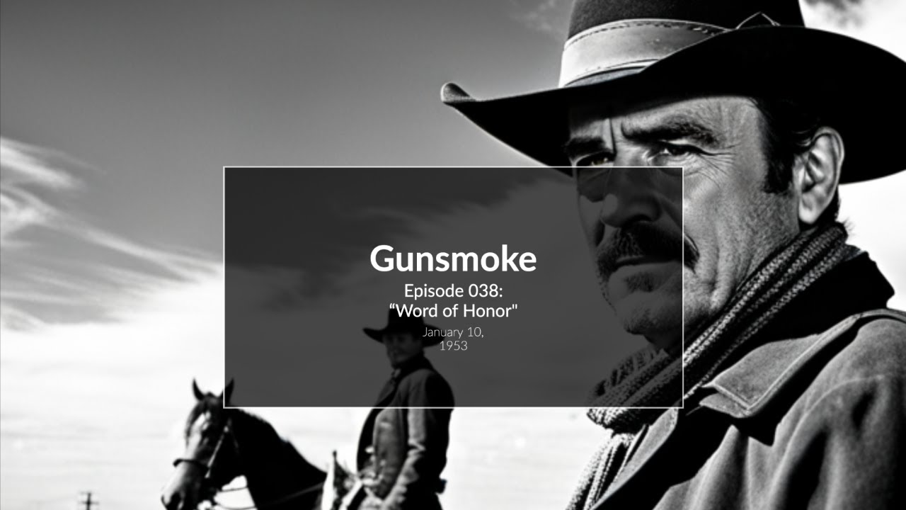Gunsmoke - Episode 38: "Word of Honor" - January 10, 1953 (Old Time ...