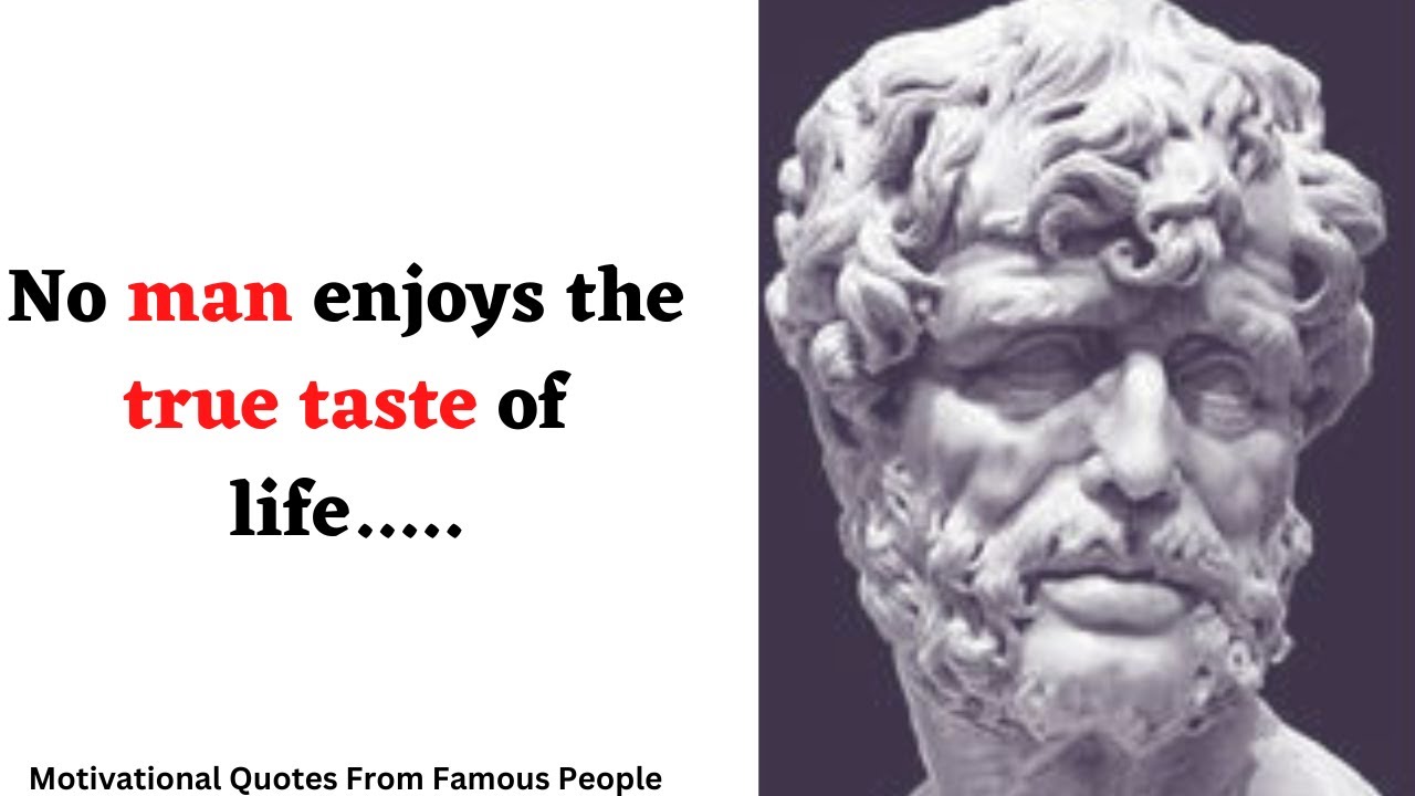 Inspiring Thoughts Of Lucius Seneca | SENECA QUOTES | Quotes Of The Day ...