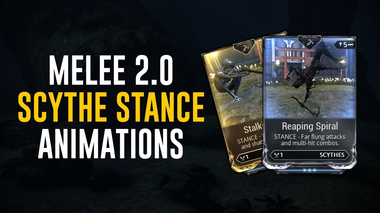 Scythe Stances & Animations - Melee 2.0 (Warframe) - YouTube