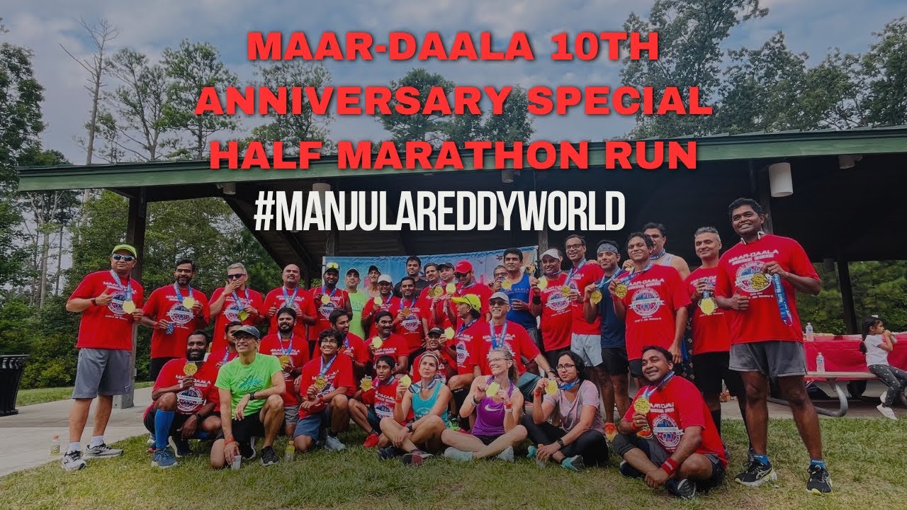 Maar-Daala 10th Anniversary special - Half Marathon Run# ...
