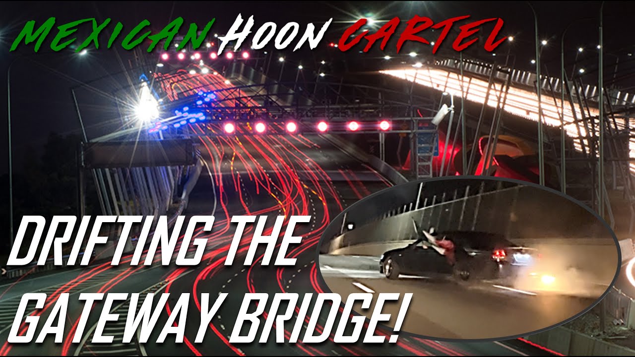 MHC Drifting the Gateway Bridge! XR6 TURBO Illegal Street Drifts - YouTube