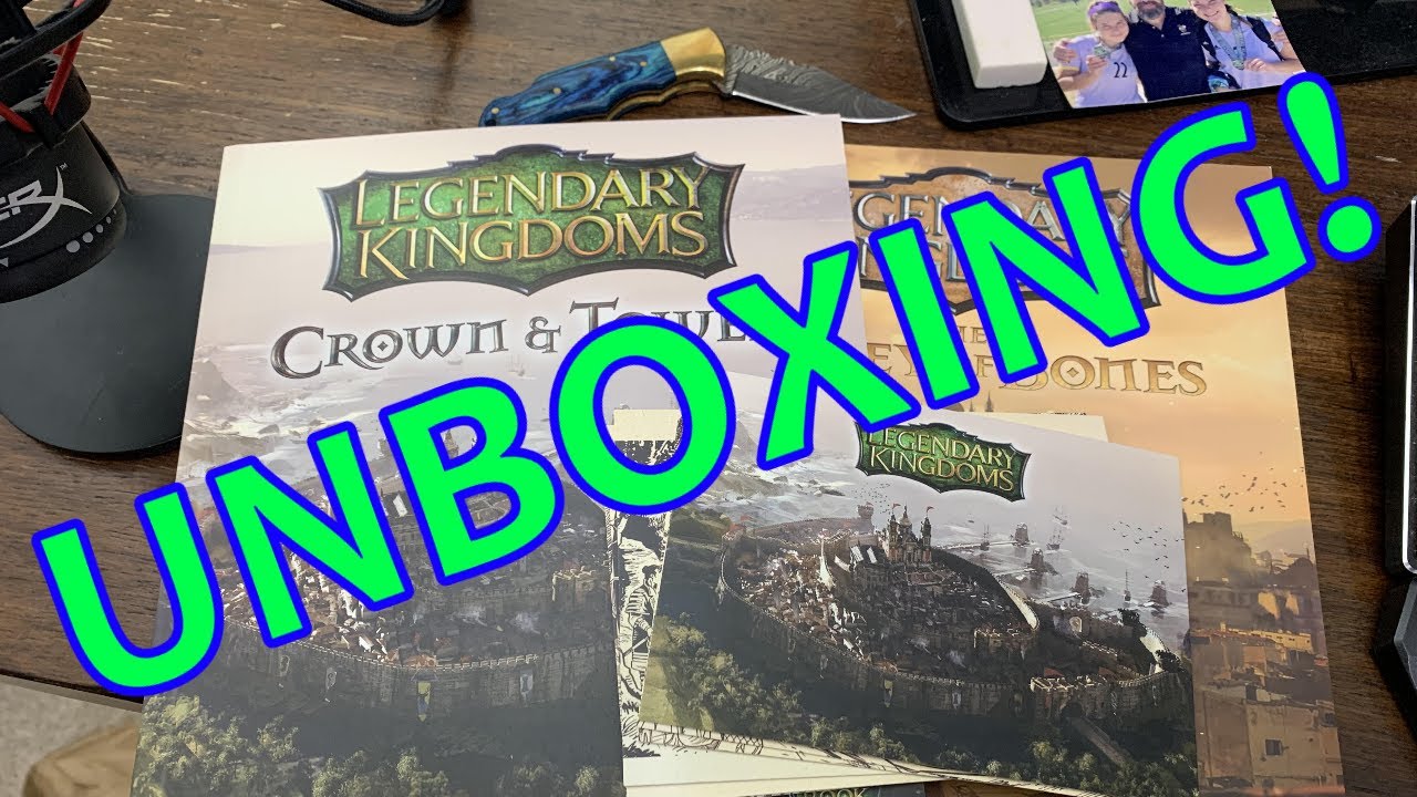 Crown & Tower UNBOXING - It's Here!!! Legendary Kingdoms Gamebook 2 in ...