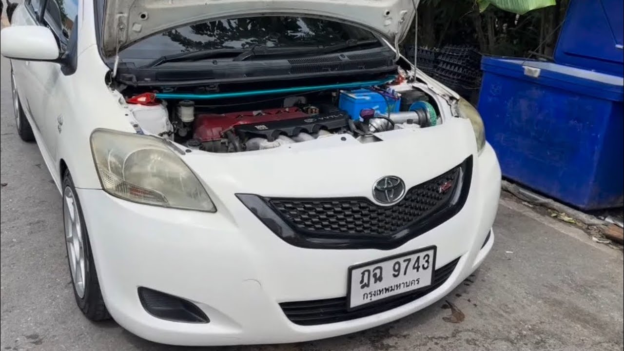 Vios 2zz-ge 6speed เดิมๆ ไล่ข้าง เทส 0-180km - YouTube