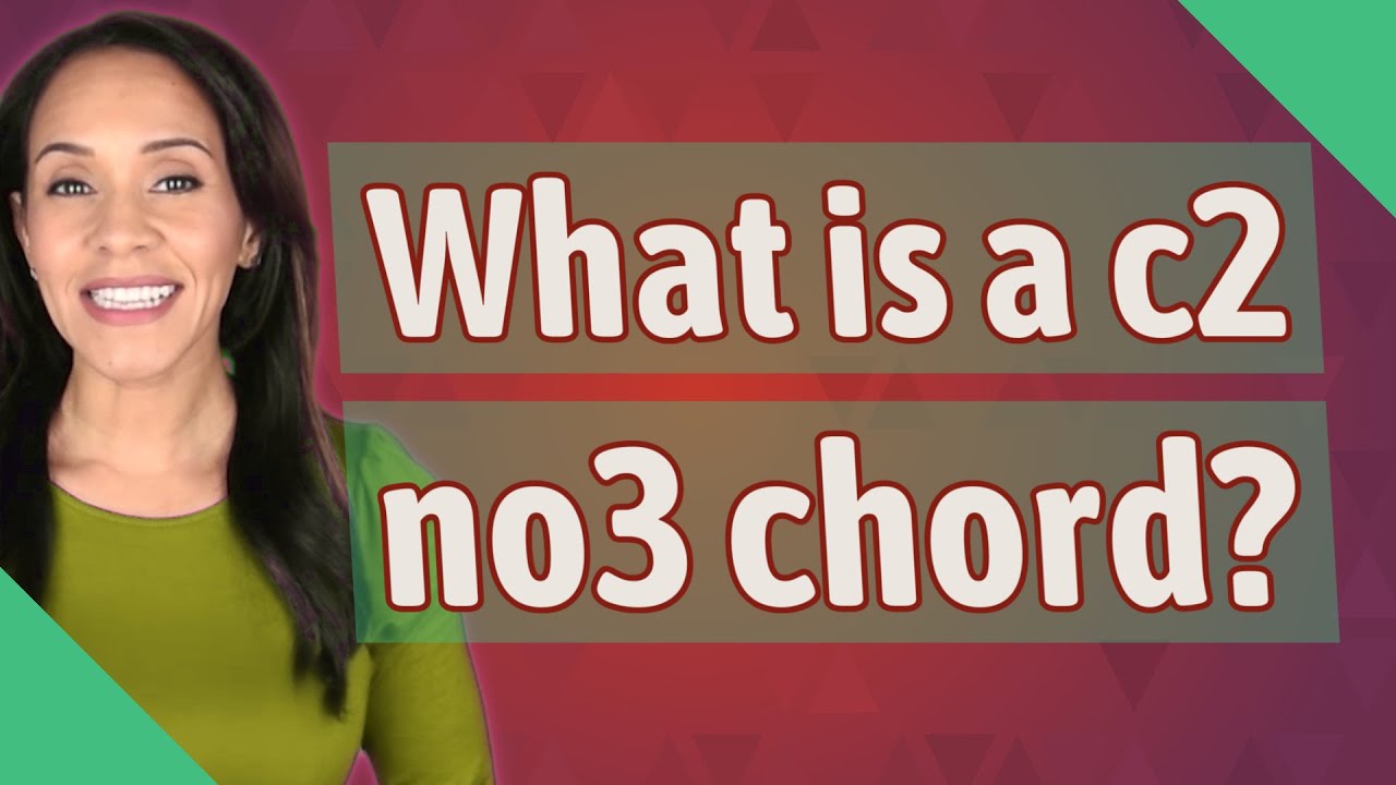 What is a c2 no3 chord? - YouTube