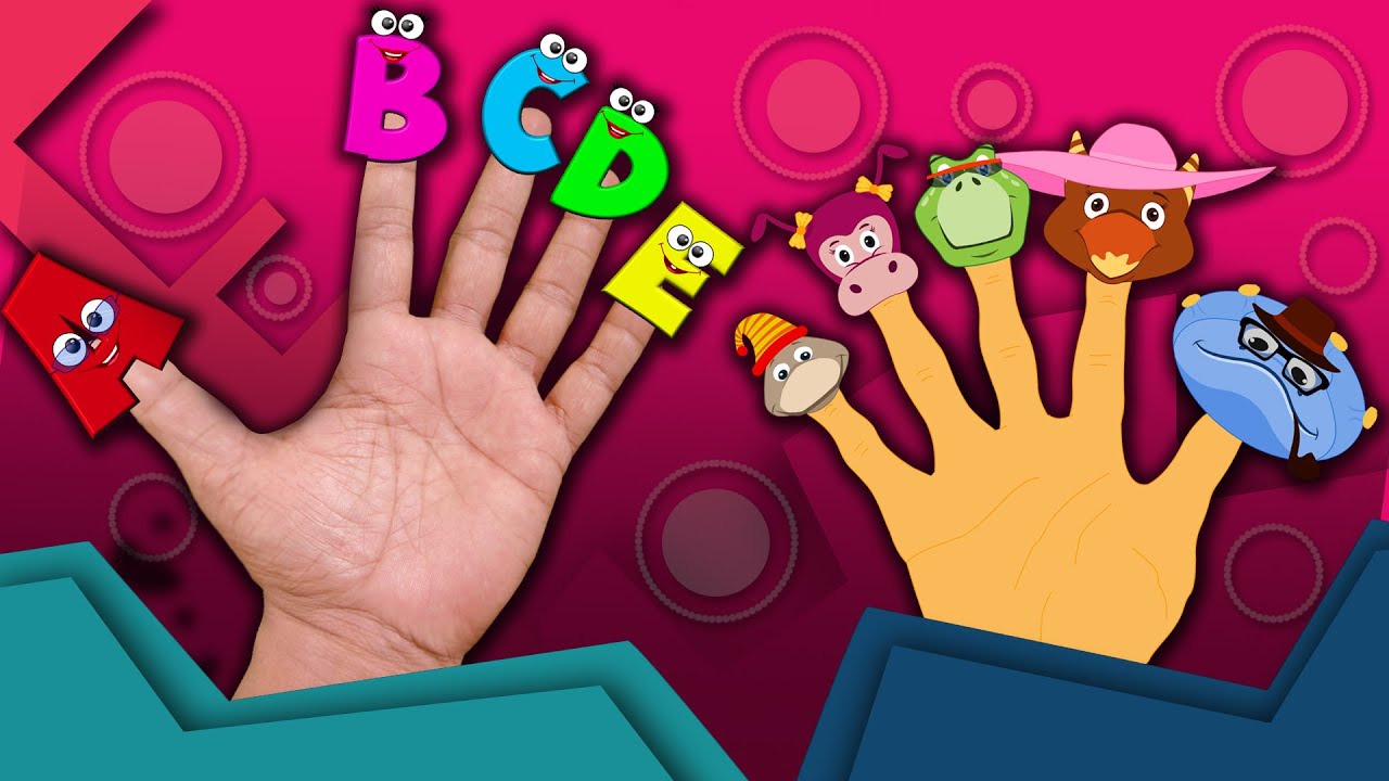 Finger Family Collection | Top 7 Finger Family Nursery Rhymes - YouTube