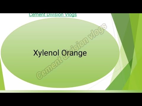 Xylenol Orange. @cementdivisionvlogs #cement #lab #chemistry - YouTube