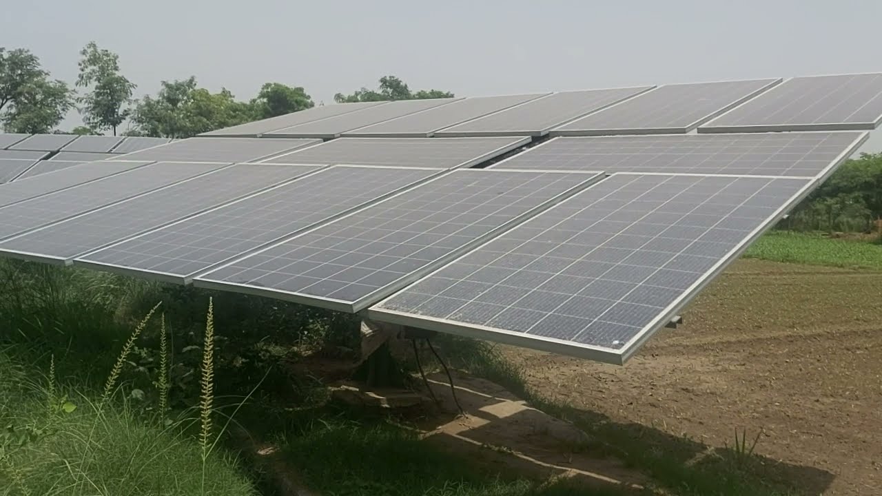 Solar Panels Irrigation System An Alternate Energy & Economical Way Of ...