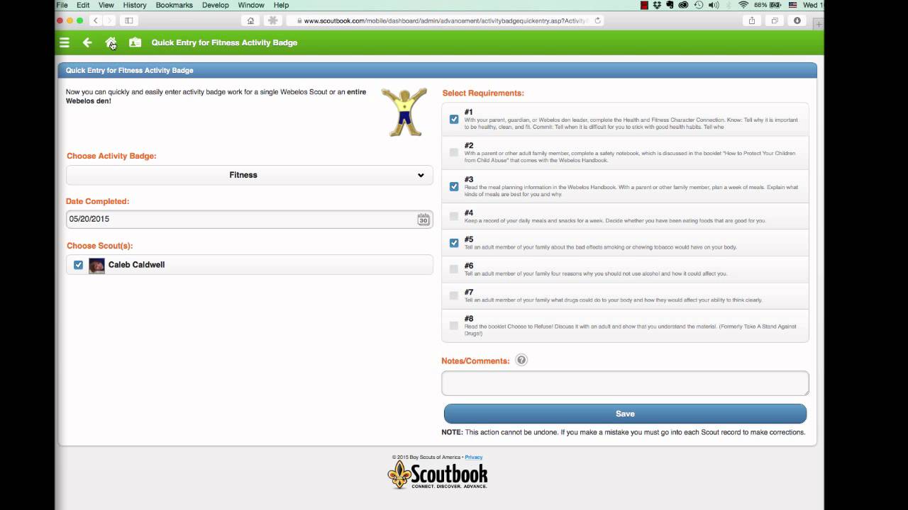 Scoutbook Cub Scout Parent Tutorial - YouTube
