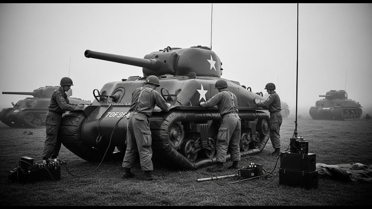 How Inflatable Tanks Outsmarted the Nazis - YouTube