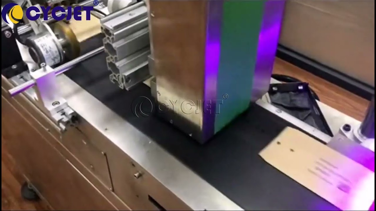 How To Print Serial Number And QR Code On Paper Bag By CYCJET UV High resolution Inkjet Printer How To Print Serial Number And QR Code On Paper Bag By CYCJET UV High resolution Inkjet Printer