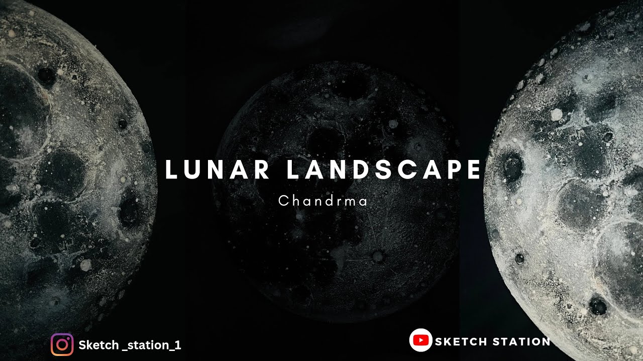 Crafting a Lunar Landscape: A Texture Art Project Inspired by the Moon ...