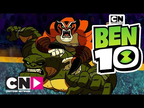 BEN 10 | İnsanozor : Dikenlilerin Dövüşü | Cartoon Network Türkiye