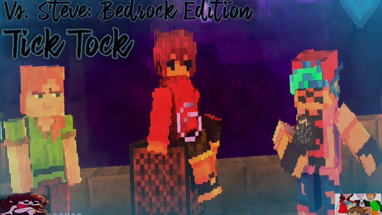 Friday Night Funkin' Bedrock Edition (Minecraft FNF Mod) Alex VS BF in ...
