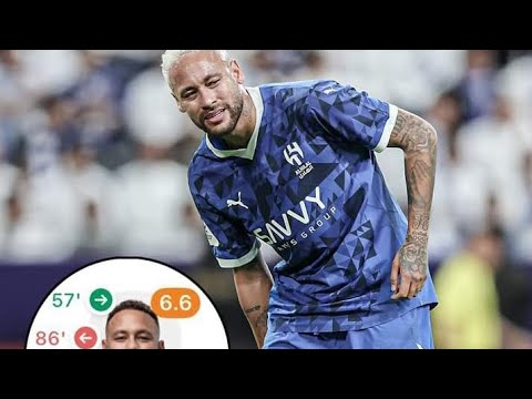 Neymar subbed off with injury after coming on for Al Hilal. #neymarjr # ...