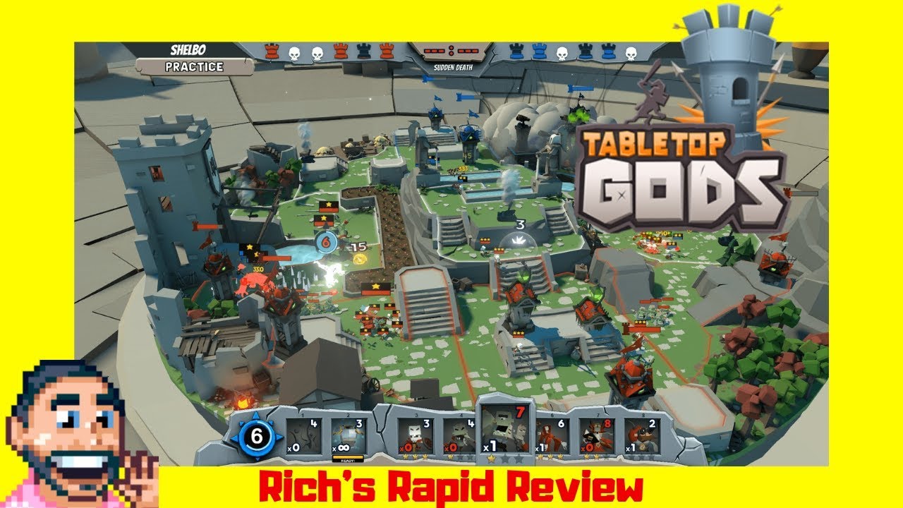 Tabletop Gods REVIEW PC (RTS / Tower Defence Game) - YouTube