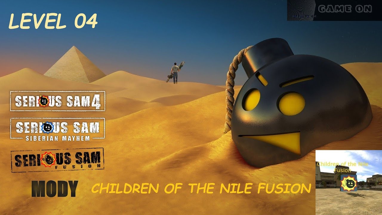 Serious Sam Fusion: Children of the Nile [mod] Level 04: Rhakotis - City center - YouTube