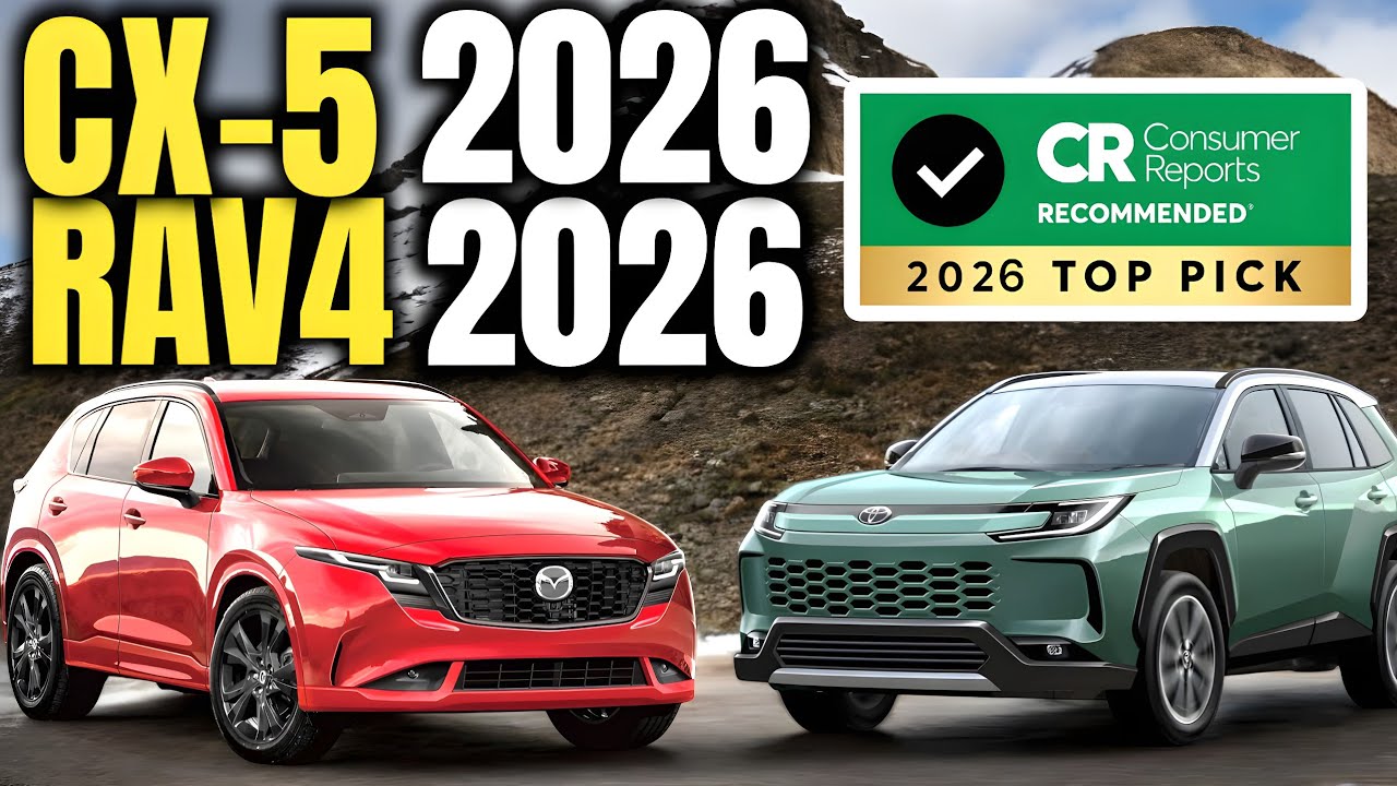 ¡Es OFICIAL! MAZDA CX-5 y RAV4 2026, IMPACTAN la INDUSTRIA AUTOMOTRIZ ...
