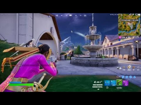 Fortnite: Battle Highlight - Nisha at Fencing Fields. 1 - YouTube