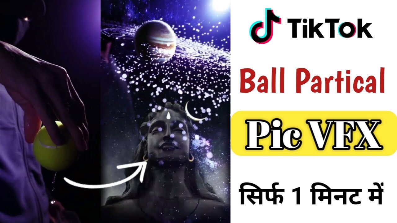 TikTok new trend Ball photo video Editing tutorial |Tik tok pe ball ...