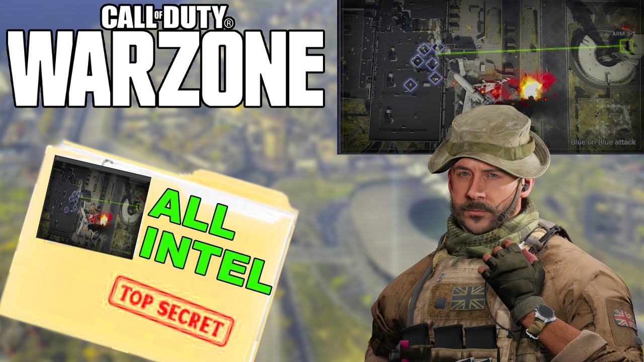 ALL WARZONE INTEL LOCATIONS (WEEK 4)! NEW PERSPECTIVES! Call of Duty ...