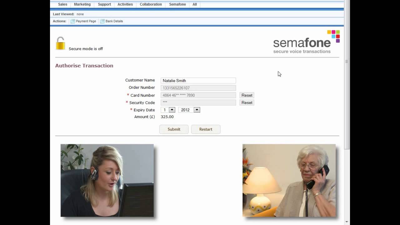 Semafone Bank Account Verification and Customer Identification - YouTube