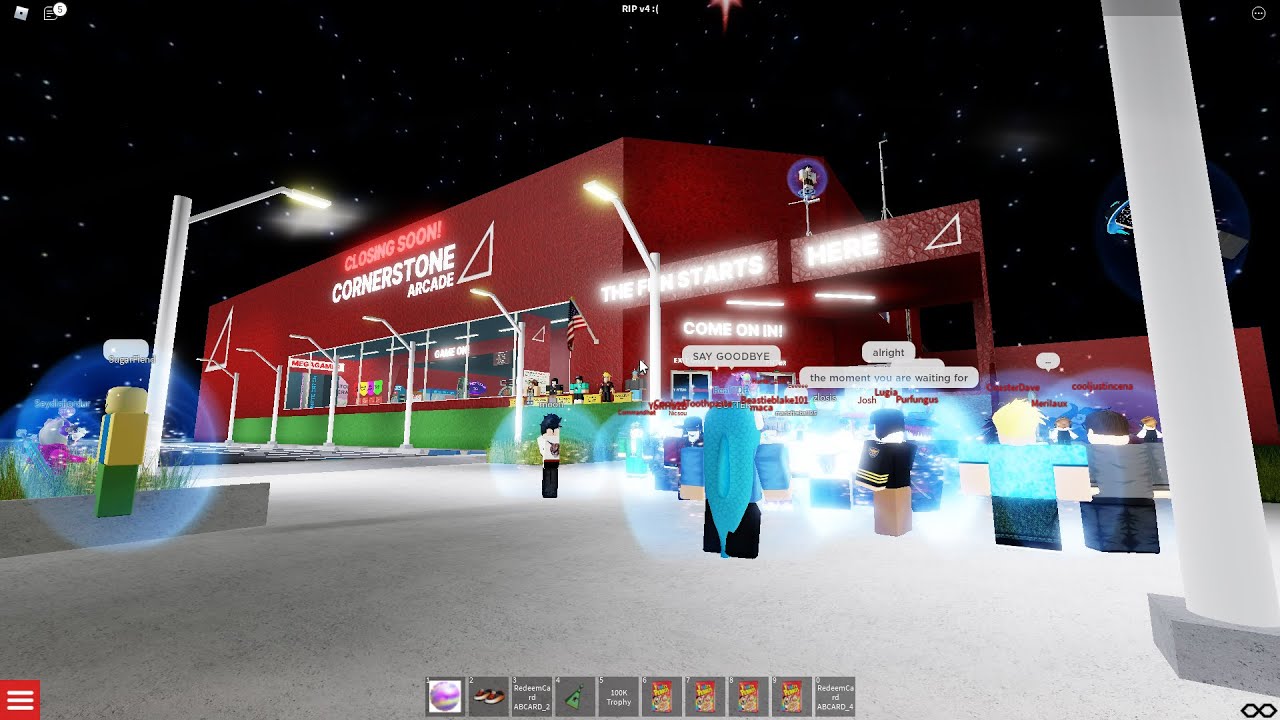 The Final Moments Of Cornerstone Arcade V4 - YouTube