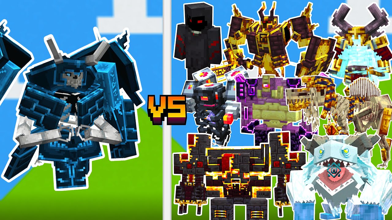 Immortal vs All Bosses [Minecraft Mob Battle] - YouTube