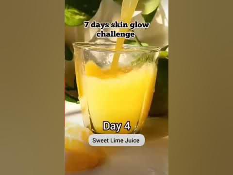 7 days skin glow challenge try this drinks n see the glow #healthyglow #trending #weightloss # ...