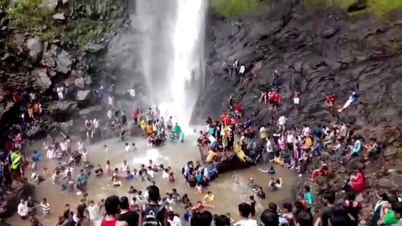 Pandavkada Waterfall, Kharghar, Navi Mumbai, India | ⚠️ Dangerous ...