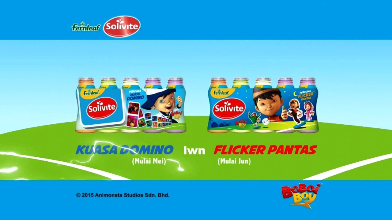 BoBoiBoy Fernleaf Solivite Domino Promo - YouTube