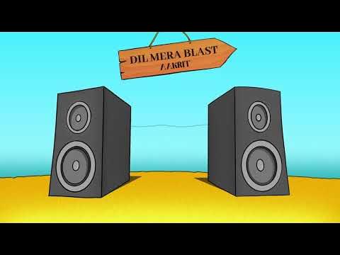 Dil Mera Blast - Official Music Visualizer Ft Aakrit - YouTube