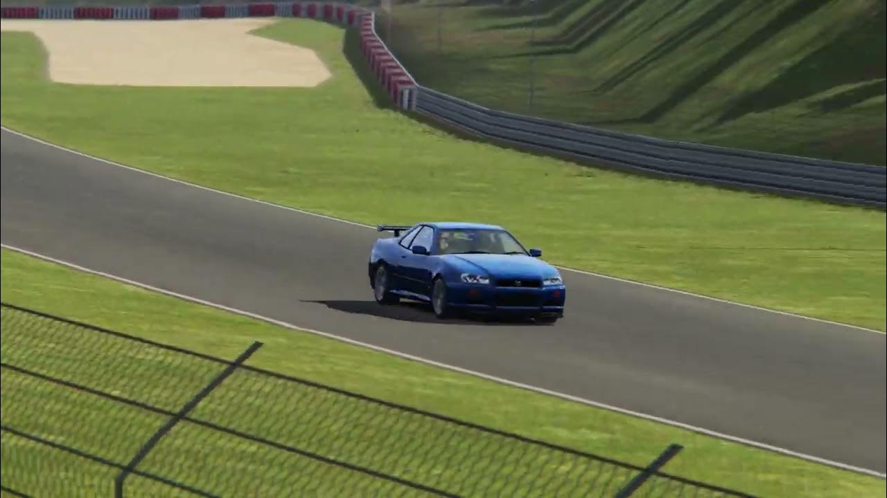 [Assetto Corsa] NISSAN SKYLINE R34 | NURBURGRING GP | LOGITEGH29 - YouTube