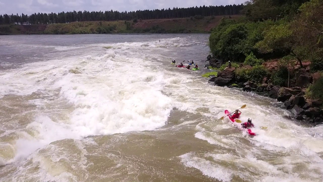 Rapids of the Nile River - THE BAD PLACE/LOWER ITANDA - YouTube