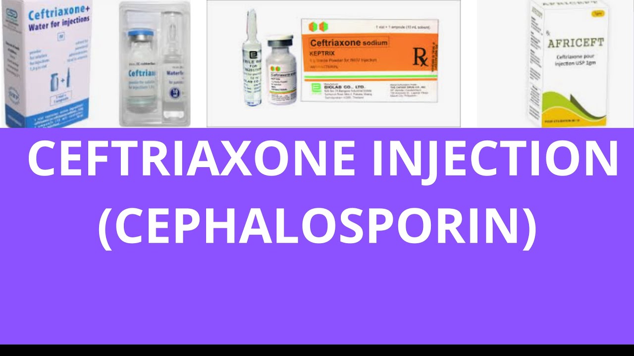 Ceftriaxone Injection Pharmaceutical Concept [2022] | PC [2025] - YouTube