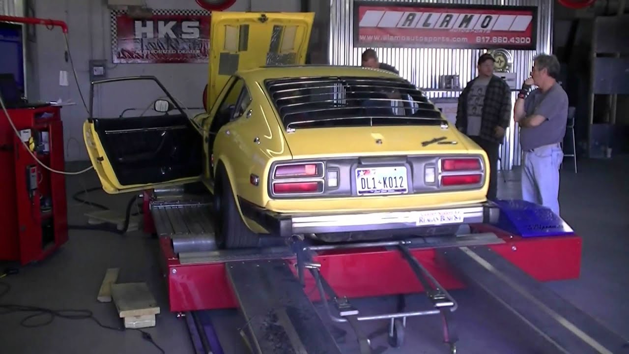 VG30ET swapped 280Z Makes as much power as NA L28 - YouTube