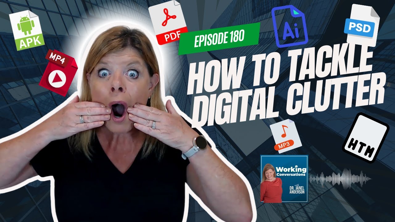 How to Tackle Digital Clutter - Working Conversations Ep 180 - YouTube