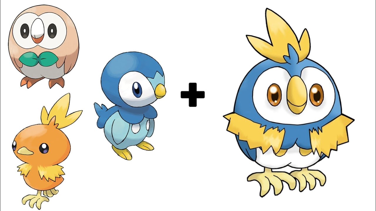 3 Pokemon fusion || mixing 3 Pokemon in one || Pokemon fusion || triple ...