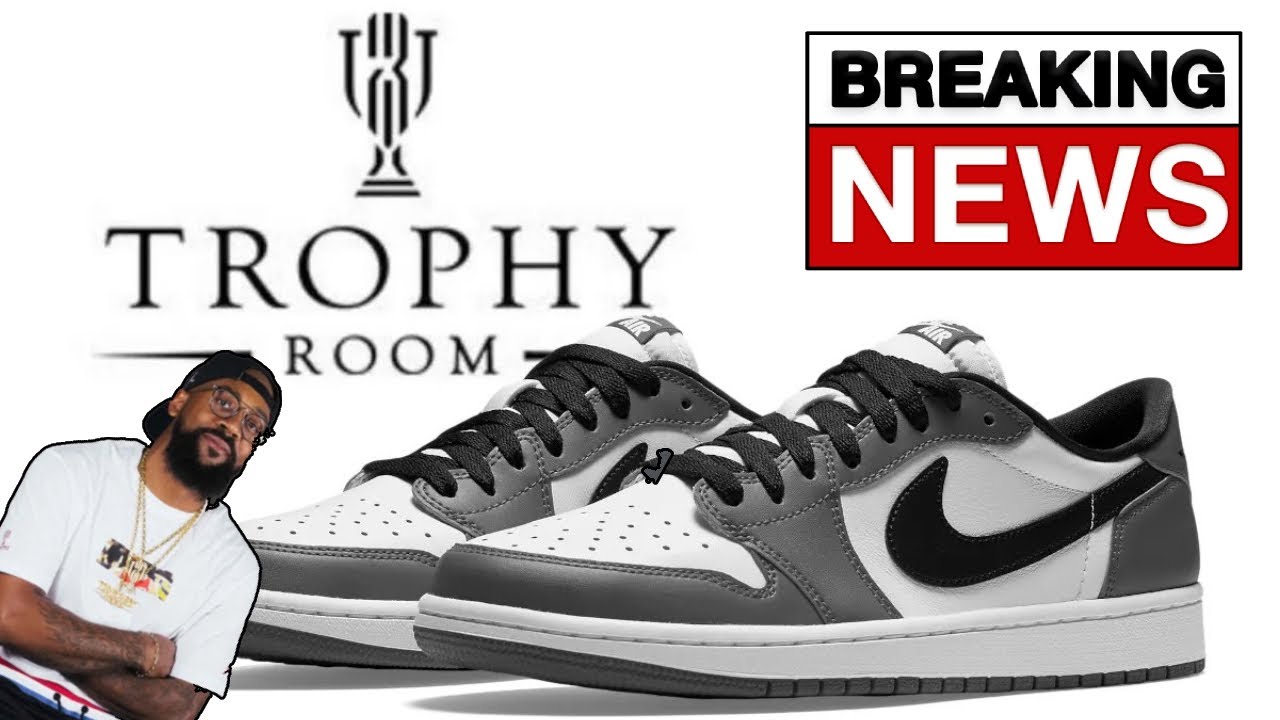 Trophy Room Jordan 1 Low Collab This December! - YouTube