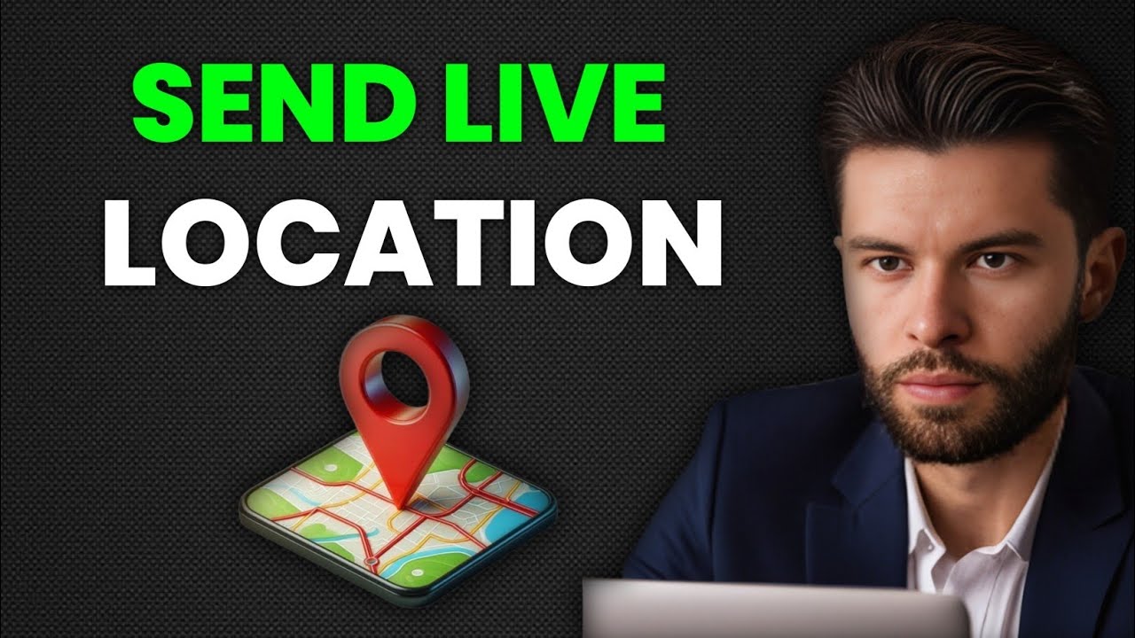 How to send Live Location On WhatsApp - YouTube