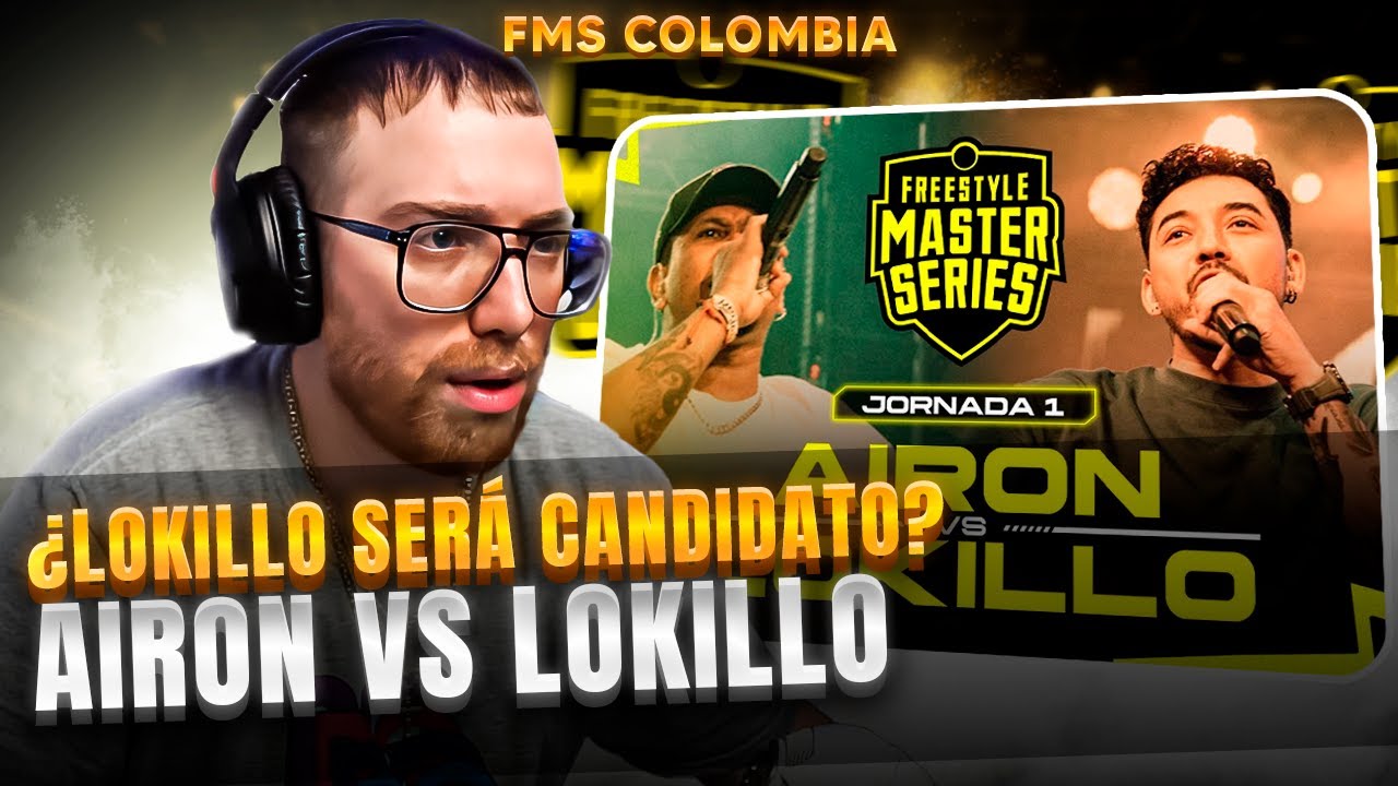 ¿LOKILLO SERÁ CANDIDATO AL TÍTULO? | AIRON VS LOKILLO FMS COLOMBIA J1 ...