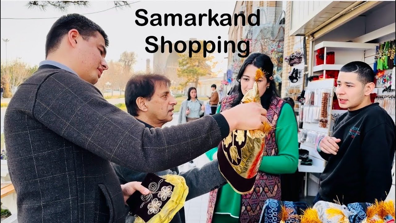 Samarkand Shopping - YouTube