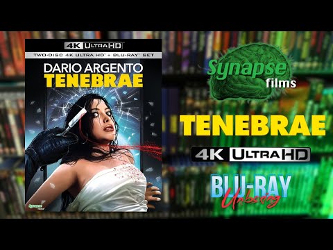 Synapse | Dario Argento's Tenebrae 4K UHD Review & Unboxing