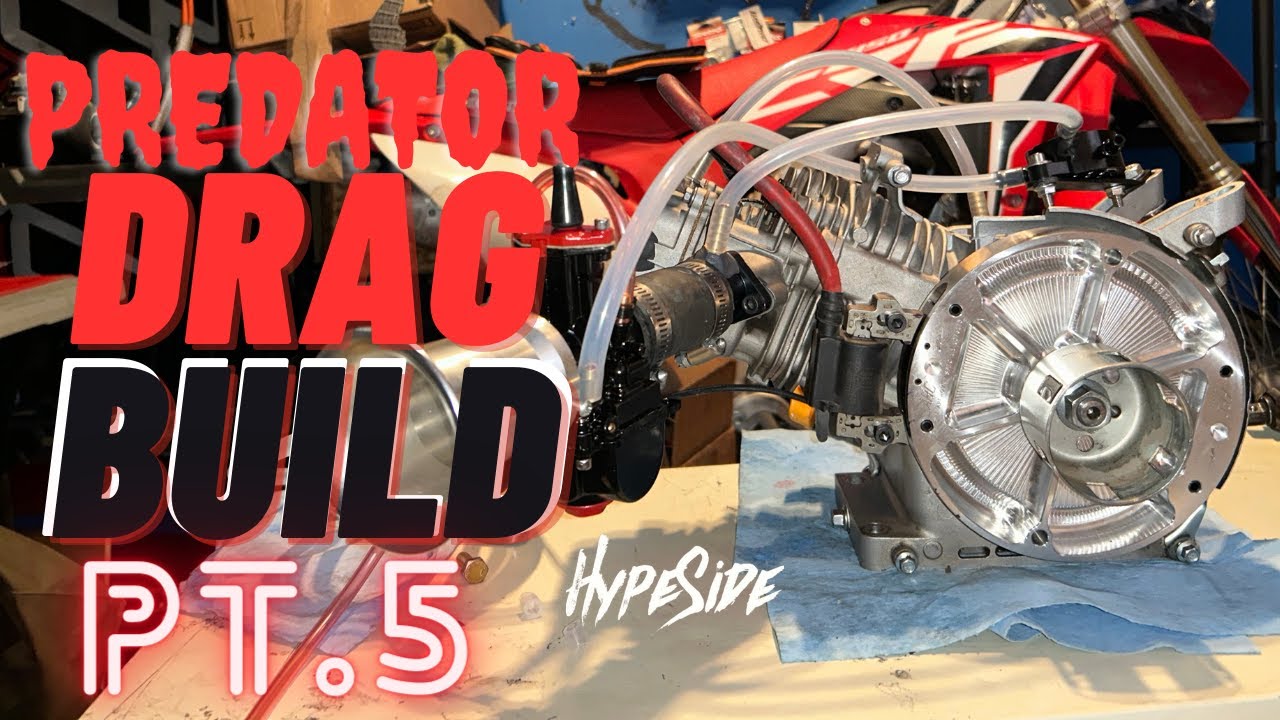 Predator 212 Drag Build Part 5! Final Touches and Start Up! - YouTube