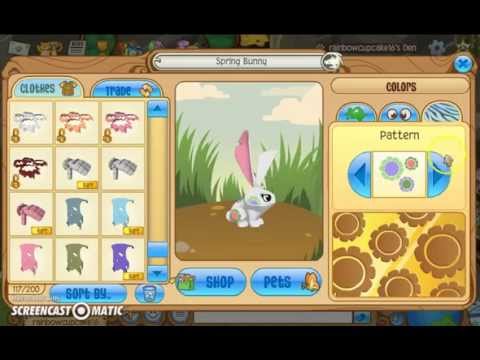ANIMAL JAM: Spring Bunny + Den Tour! - YouTube