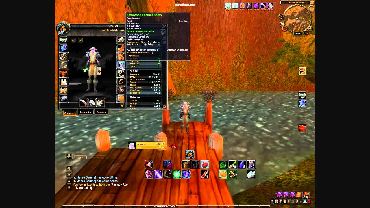 Anwsers Level 10 Twink Rogue Youtube 5891