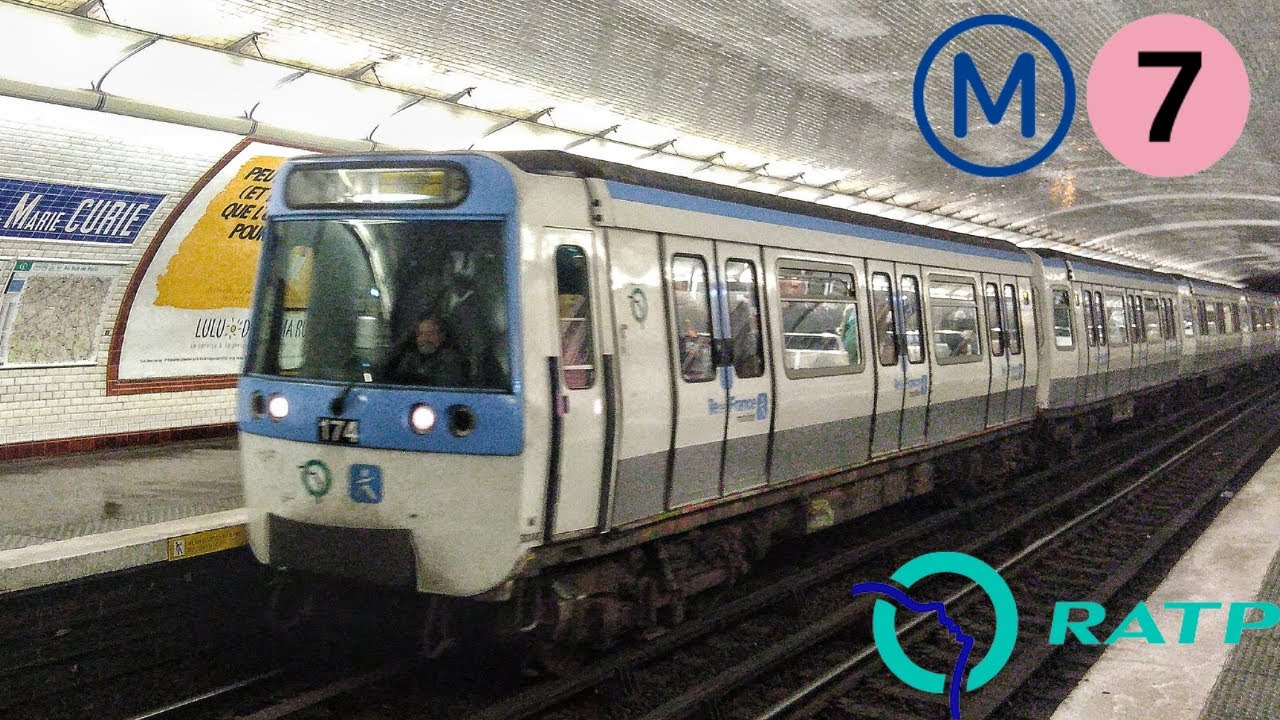 [Métro] Compilation MF77 Ligne 7 - YouTube